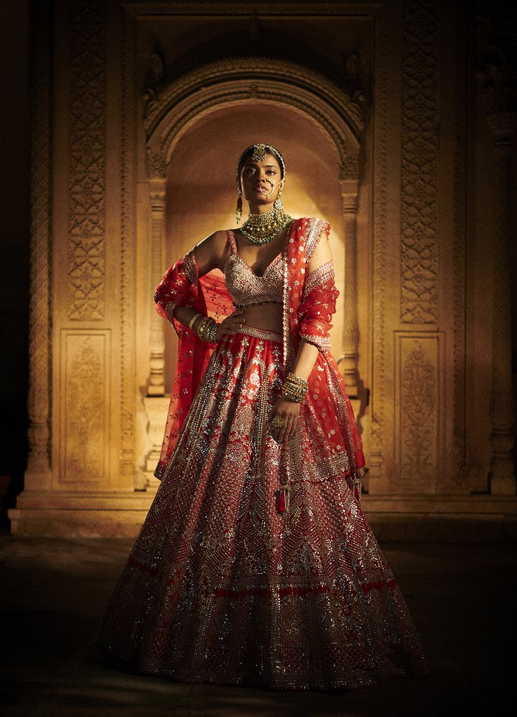 Seema Gujral's “Portraits”- Couture 2020 - Retropoplifestyle