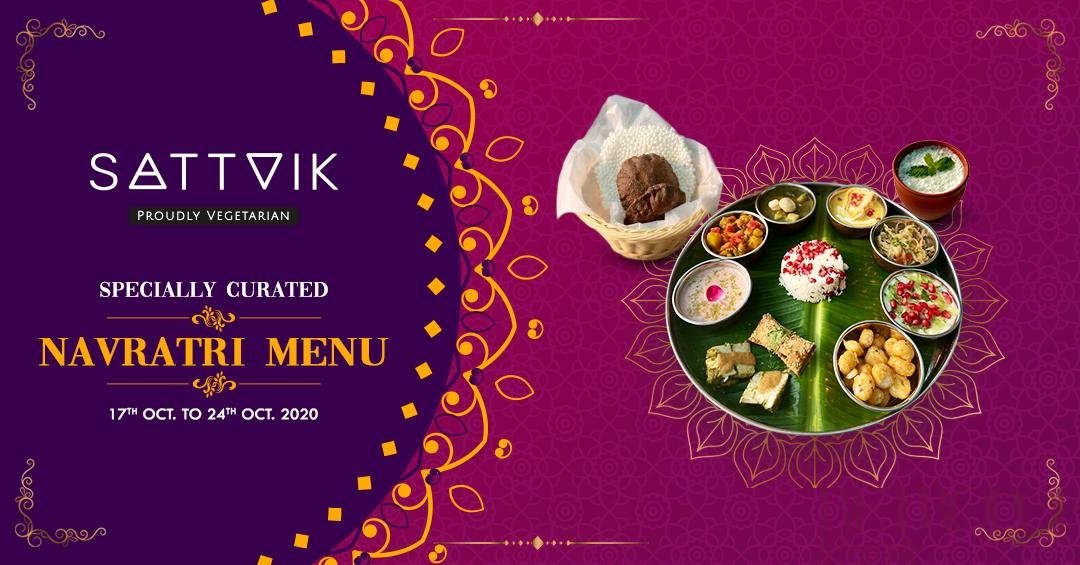 A delightful Navratra Menu specially curated for your Festive ...