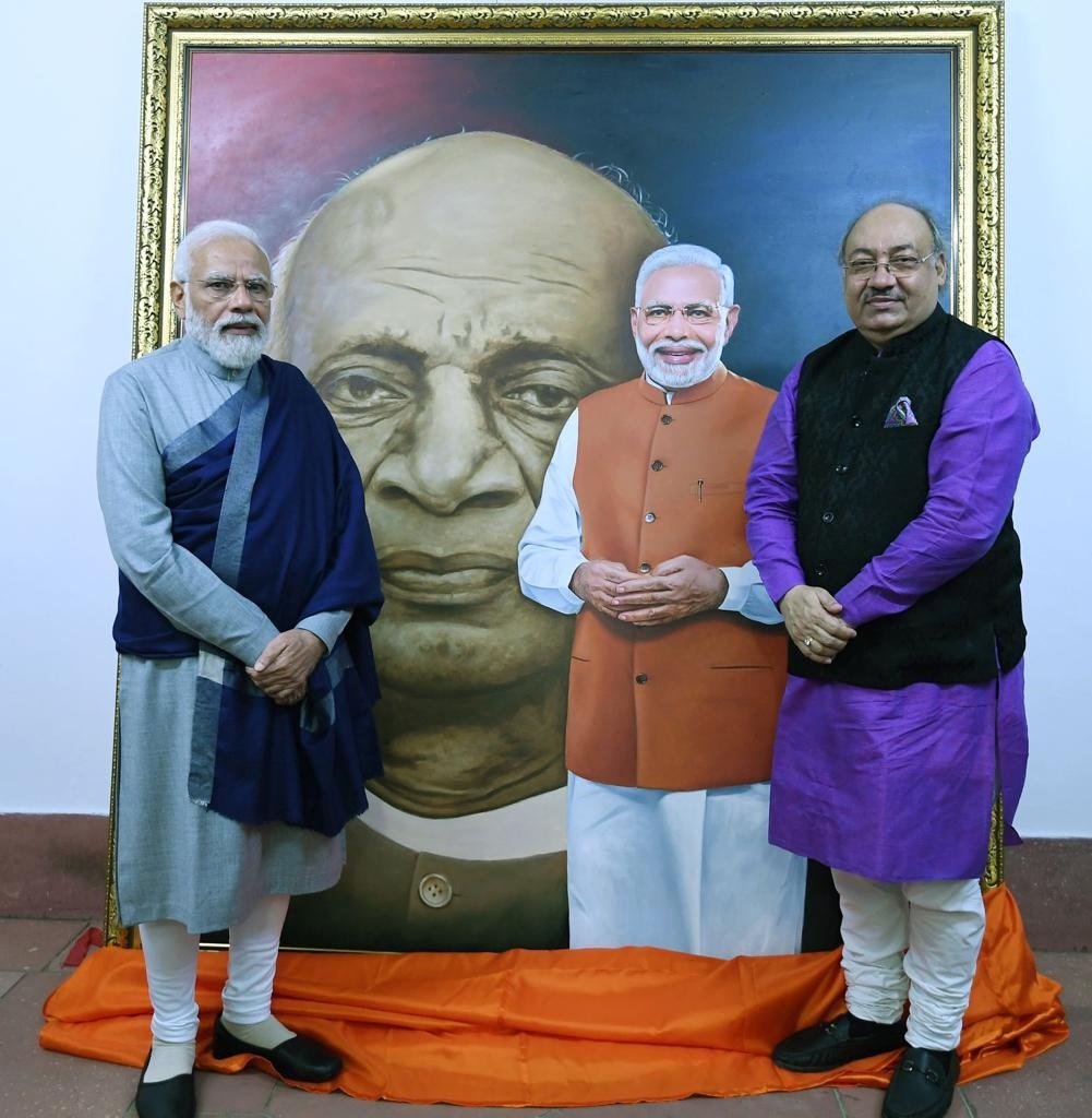 Dr Raja Radha Reddy presents The Painting Exhibition of Contemporary ...
