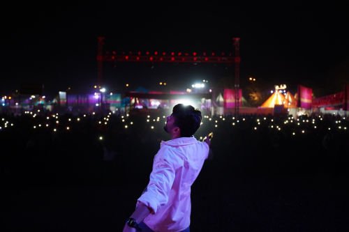Suryaveer's first post-pandemic live performance at Bharat Bhagya ...