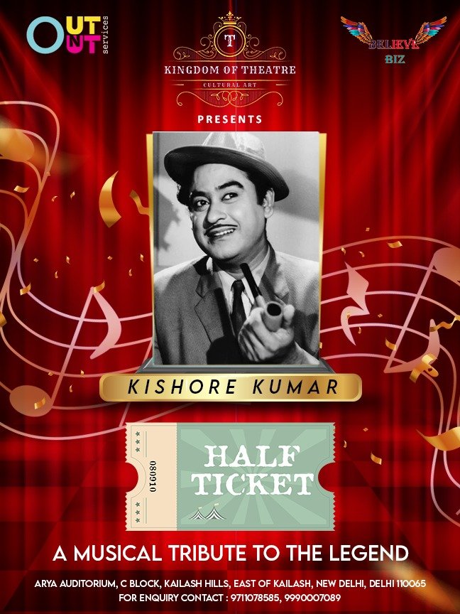 Half Ticket Musical Show - Tribute to the legend - Retropoplifestyle