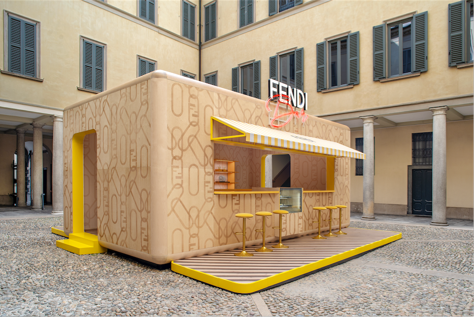 FENDI celebrates Salone del Mobile in Milan with the FENDI Bar ...