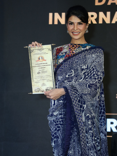 Esteemed Actress Jacqueline Fernandez Unveils DPIFF Invitation by ...