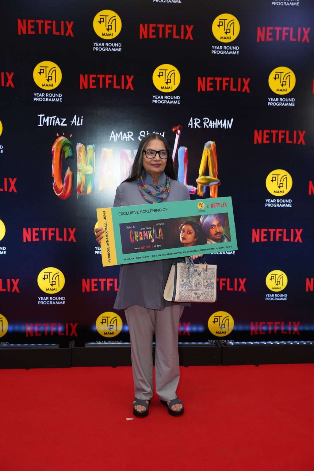 NETFLIX hosted premiere of Amar Singh Chamkila, in association with ...